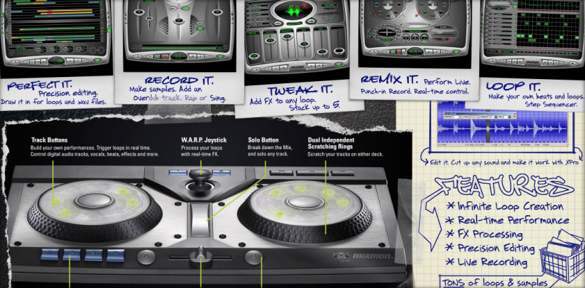Mixman software - tsnanax